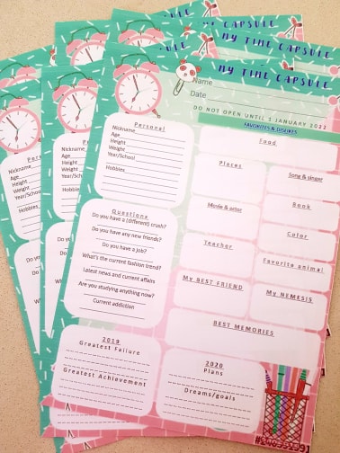 Time Capsule 2020 – Hugs in a Card